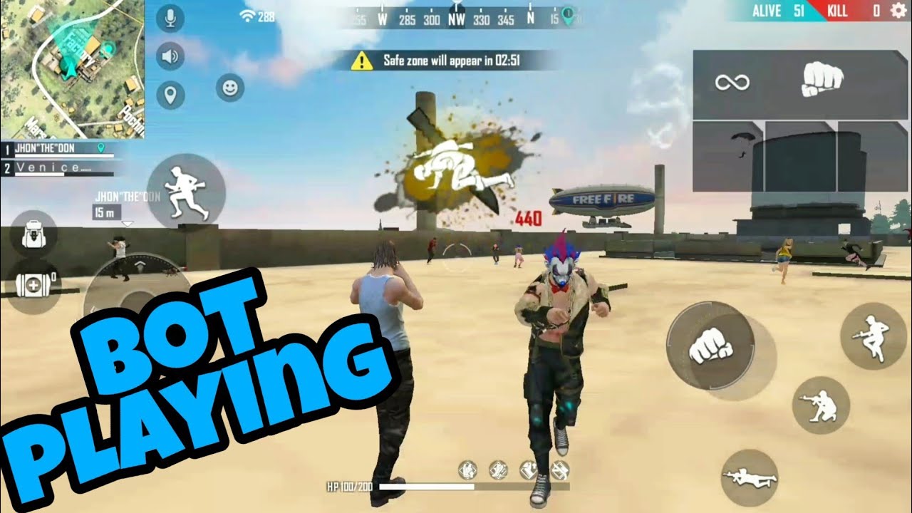 Playing like a bot😂 | 10 kills amazing gameplay | wonder gaming venice ...