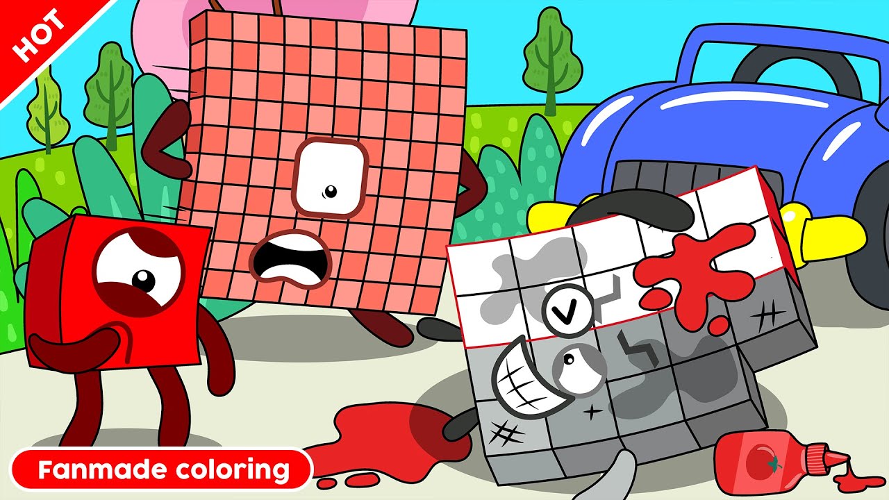 Oh No! Stranger Danger Faked Getting Hurt! Numberblocks Fanmade ...