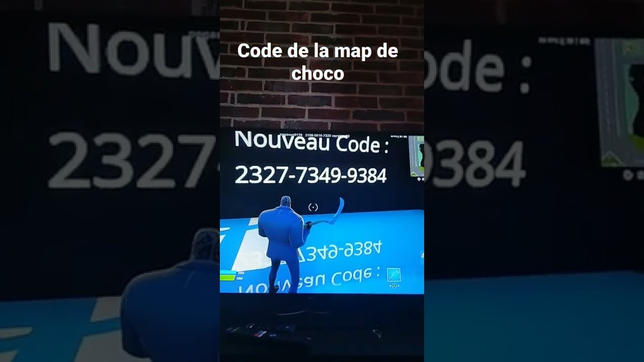code la map de choco - YouTube