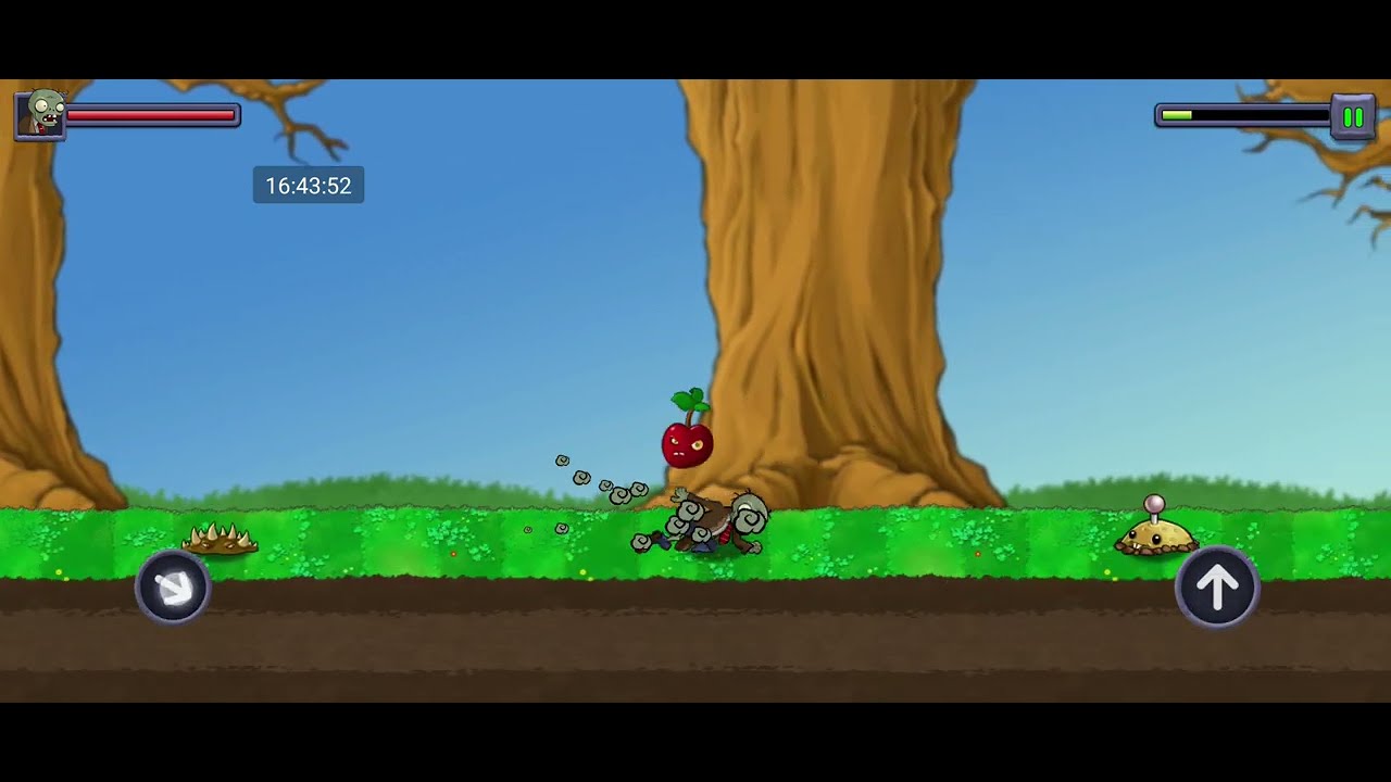 pvz: zombie run!!!!! - YouTube