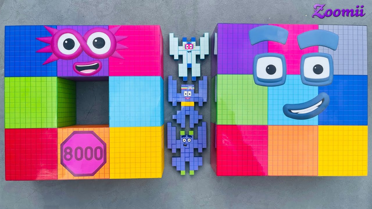 Looking for Numberblocks Puzzle Tetris NEW 8K vs 9000 Space ASMR ...