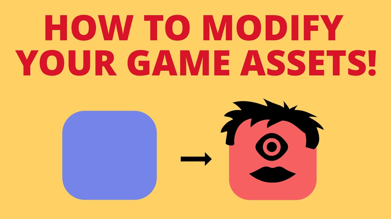 Modifying Assets To Fit Your Game // Tutorial - YouTube
