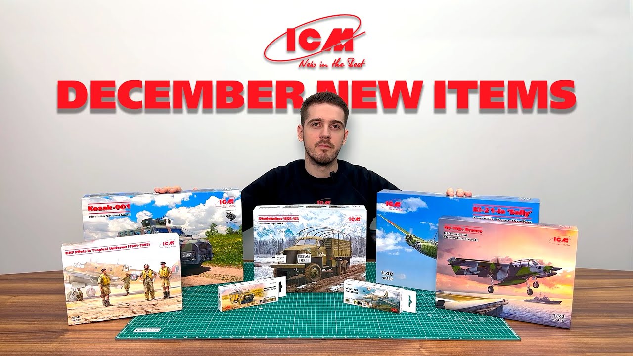 The review of ICM December Plastic Model Kits! - YouTube