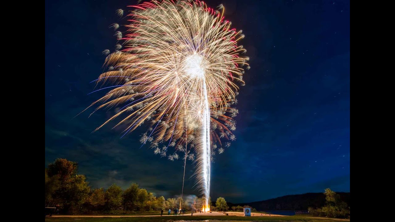 NH Police Association Fireworks ,Hopkinton NH - YouTube