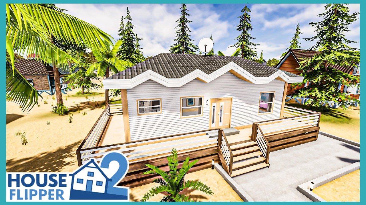 House Flipper 2 - Holiday Chalet - Sandbox Mode - Step By Step - Full ...