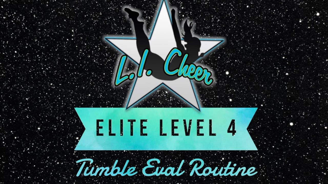 2024/25 L.I. Cheer Evaluation Level 4 Routine - YouTube