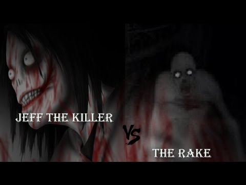 Jeff The Killer Vs The Rake ´´CreepyPasta`` (pt-BR)
