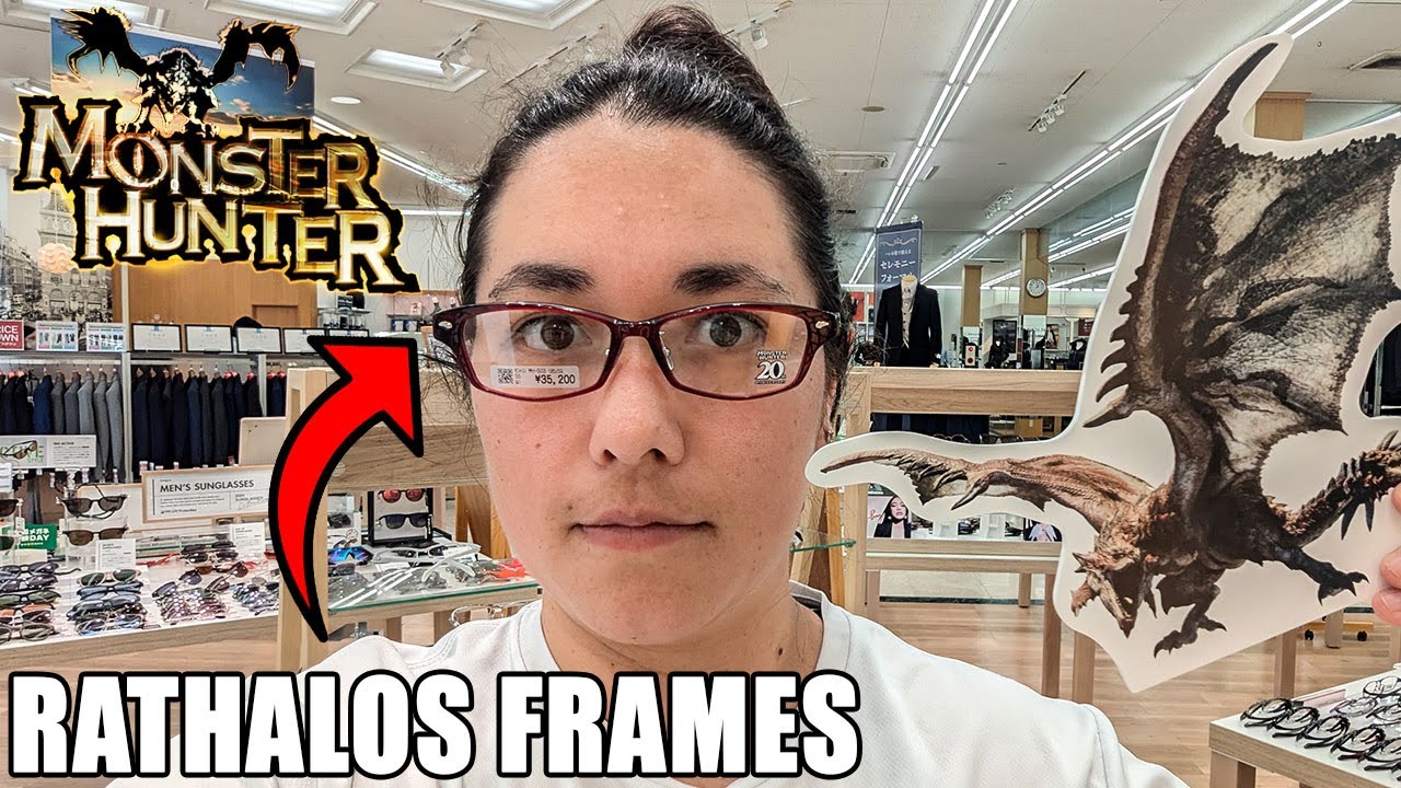 I Fed My Addiction By Buying Monster Hunter Glasses - YouTube