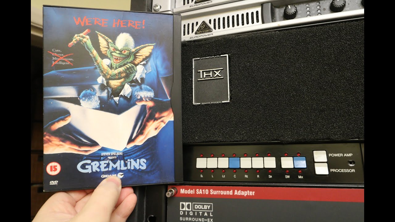 gremlins THX/TAP six track Dolby Stereo , lucasfilm ltd THX sound ...