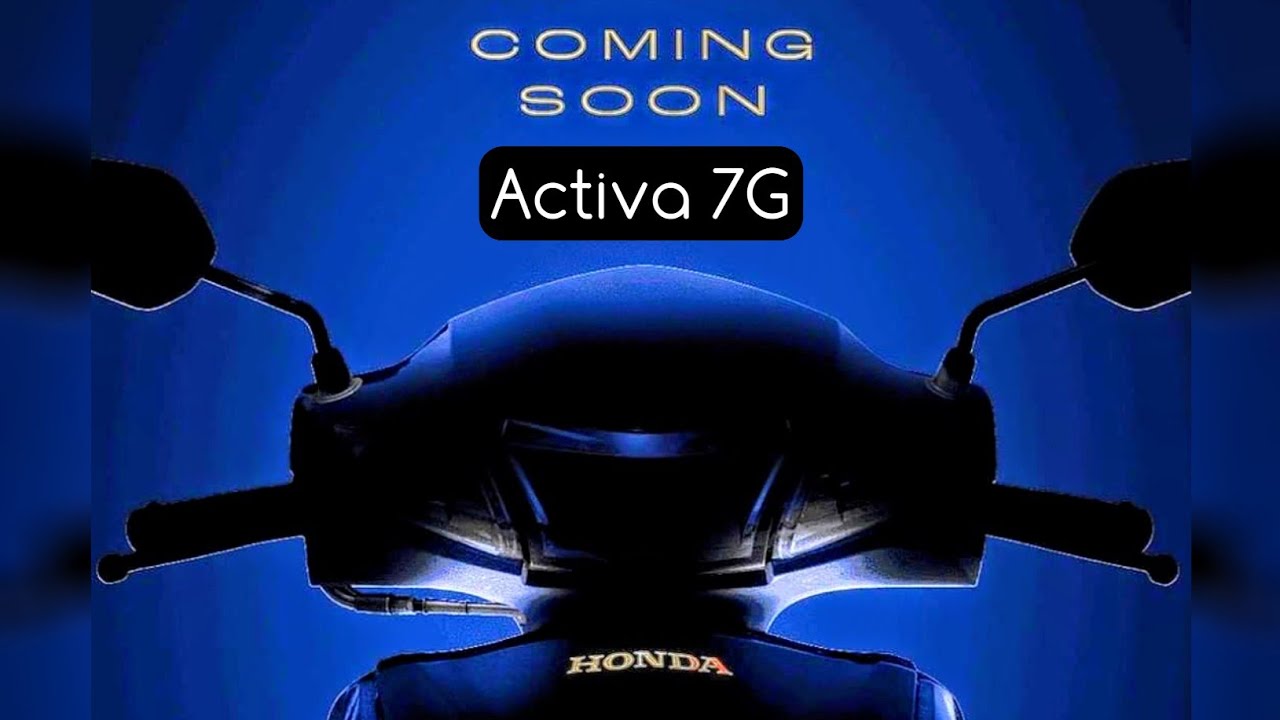 Honda Activa 7G Official Launch Date & Teaser 🤩🔥🌈 - YouTube