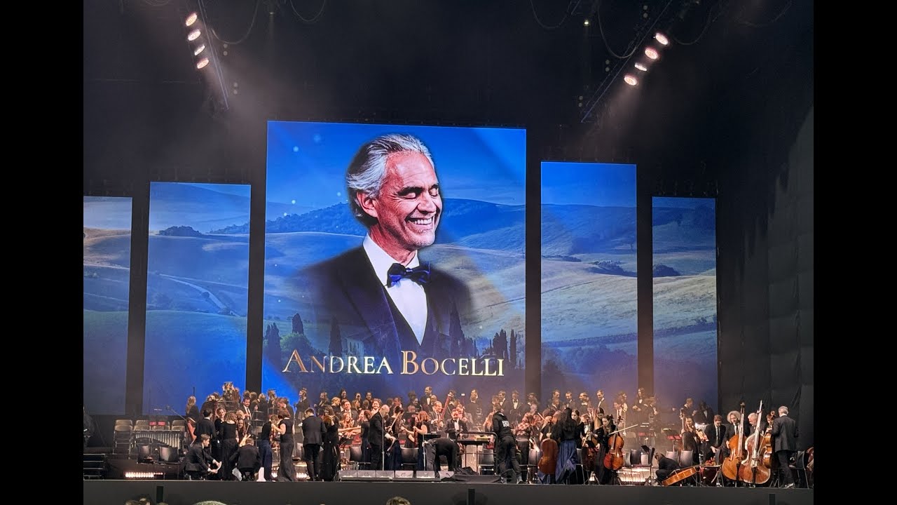 Andrea Bocelli 2025 live - YouTube