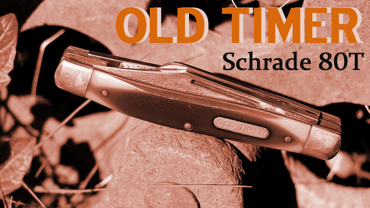 Vintage Schrade 80 T "Old Timer" Stockman Pocket Knife - YouTube