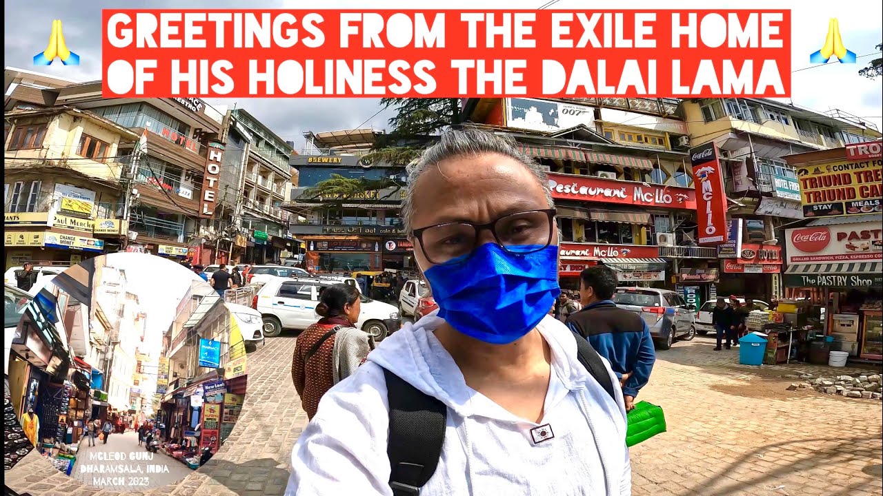 Join me for a walk and see what H.H the Dalai Lama’s exile home town looks like in March of 2023 ...