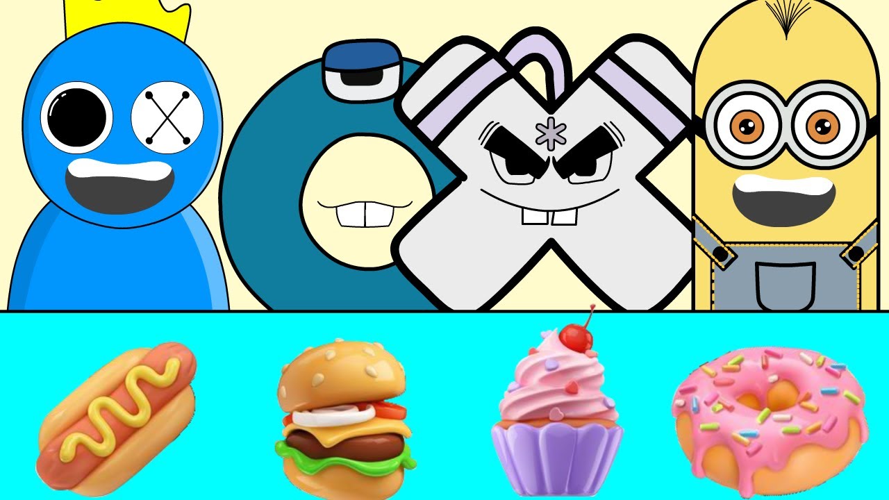 Alphabet Lore ️ Rainbow Friends | 🍩 Mukbang Animation | Alphabet Lore ...