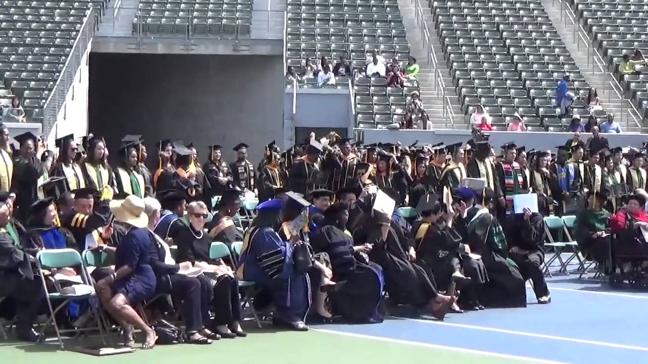 Charles Drew University Graduation 2015 - YouTube