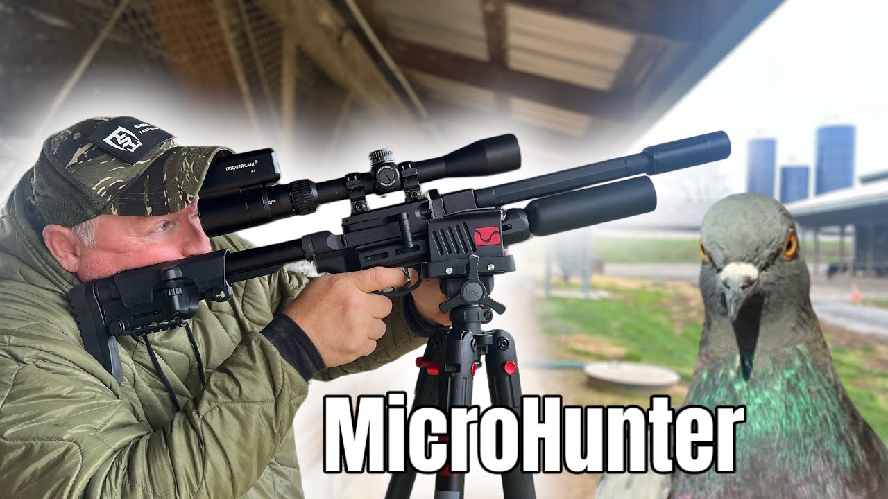 Eliminating Pests: RAW MicroHunter at the Dairy Farm - YouTube