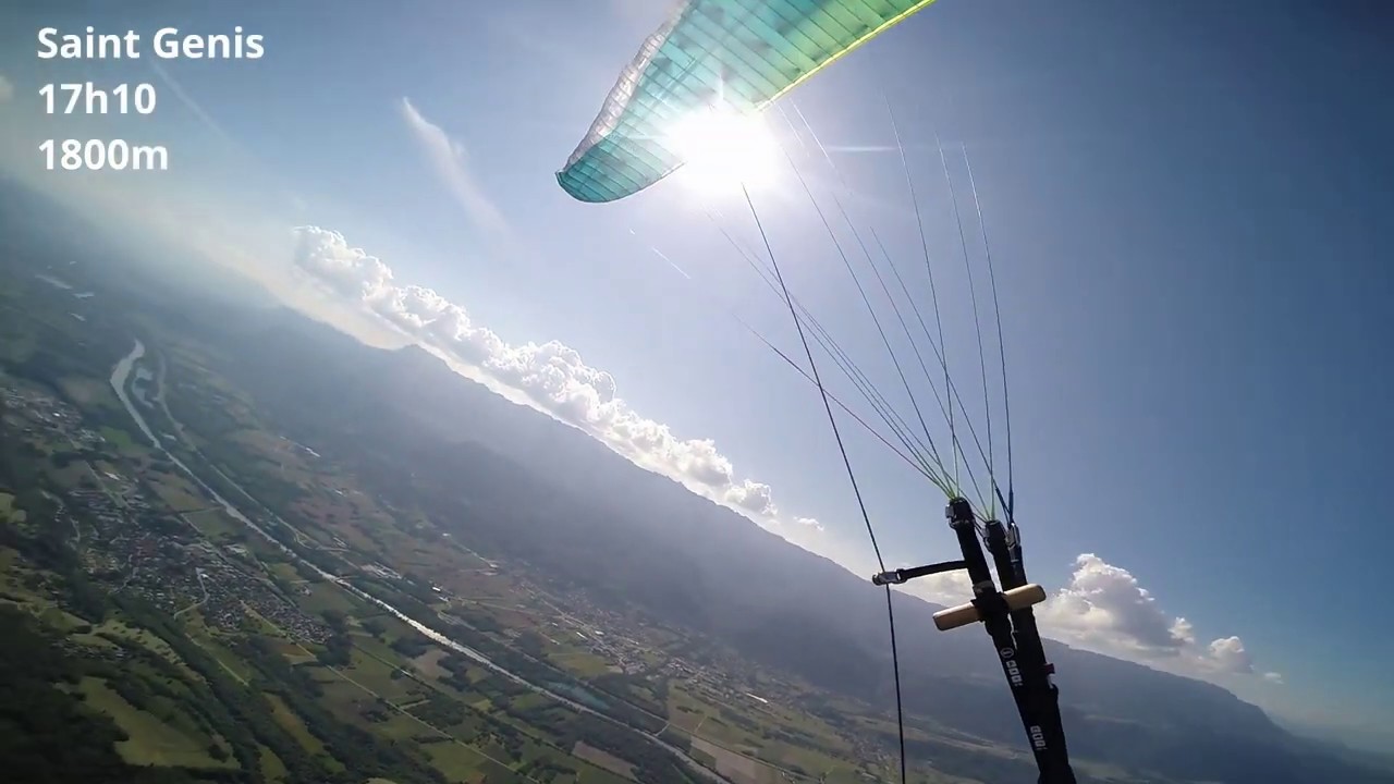 Cross Parapente : Triangle 120km - StHilaire/Colombier/7Laux - YouTube