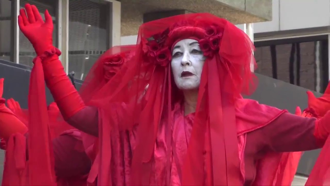 Red Rebel Brigade - Rundle Mall Die In - YouTube