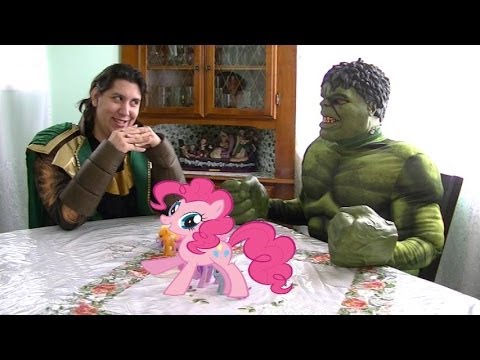 The Incredible Hulk & Loki Love My Little Pony - YouTube