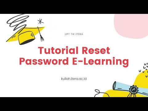 Tutorial Reset Password E Learning - YouTube