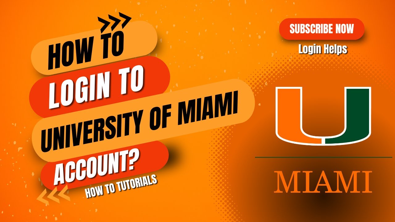 How to Login to University of Miami Account? - YouTube