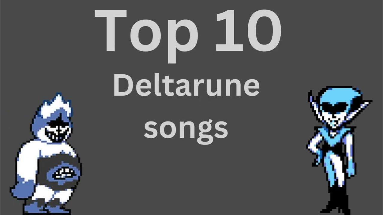 Deltarune top 10 songs (chap 1 and 2) - YouTube