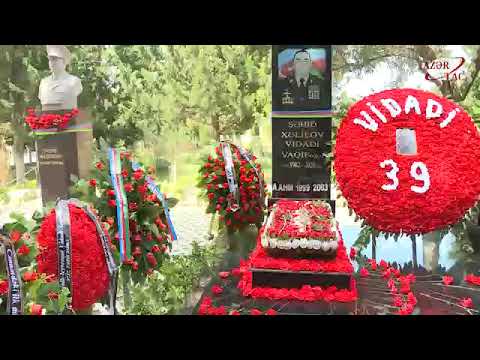 Göyçayda şəhid polkovnik-leytenant Vidadi Xəlilovun anım mərasimi keçirilib