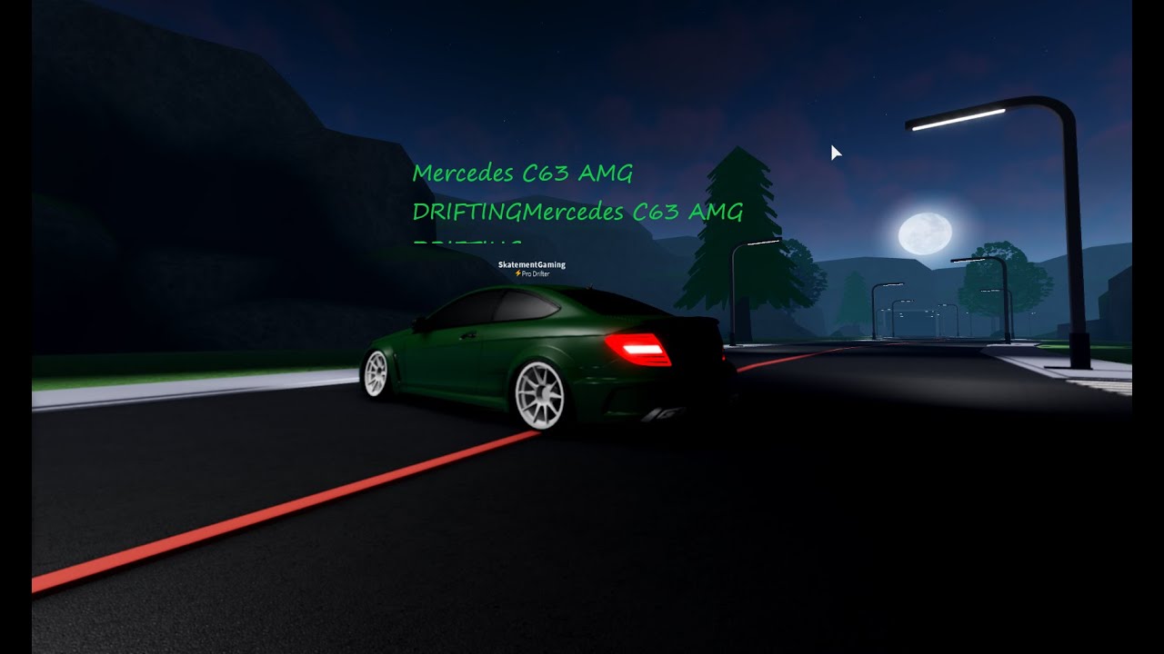 Mercedes C63 AMG Drift Montage (ROBLOX) - YouTube