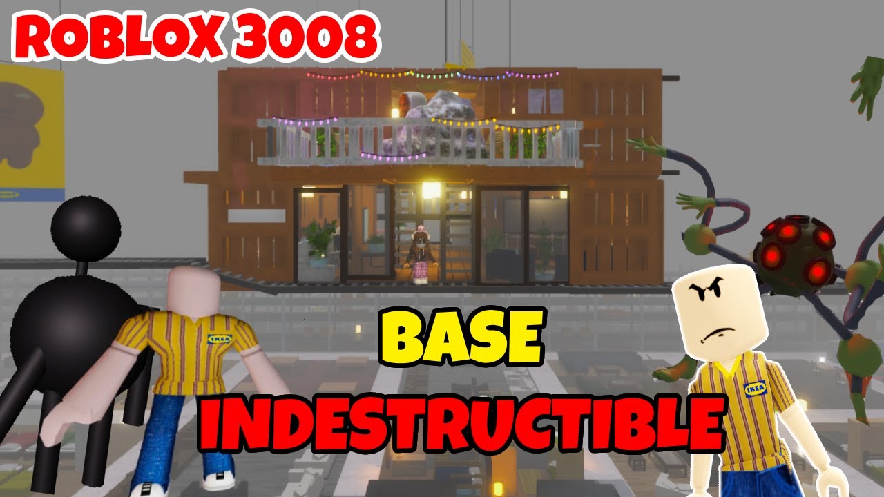 BASE A PRUEBA DE TODO! En SCP-3008 (Roblox)🔨 - YouTube