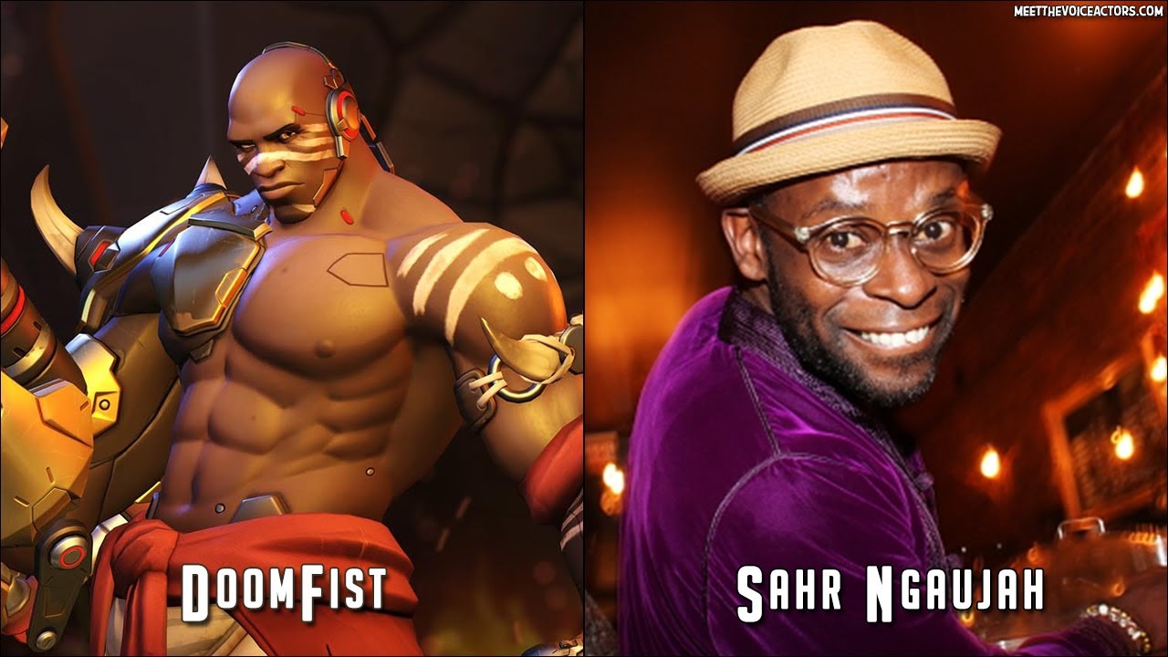 All 25 Overwatch Heroes And Voice Actors "Updated Doomfist" - YouTube