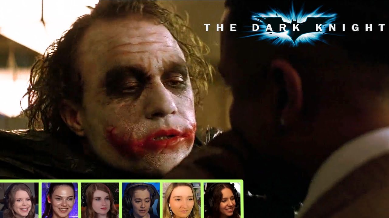 Reactors Reacting to the "WHY SO SERIOUS?" | The Dark Knight (2008 ...