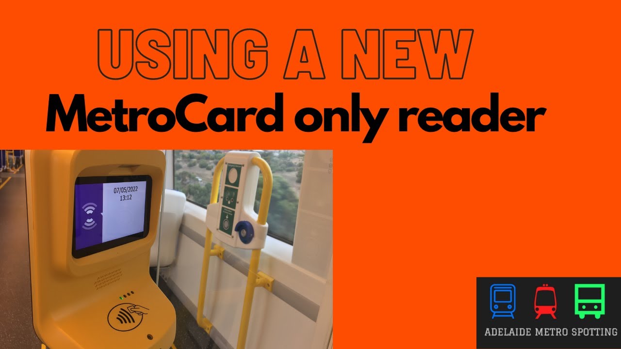 New Metrocard only reader - YouTube
