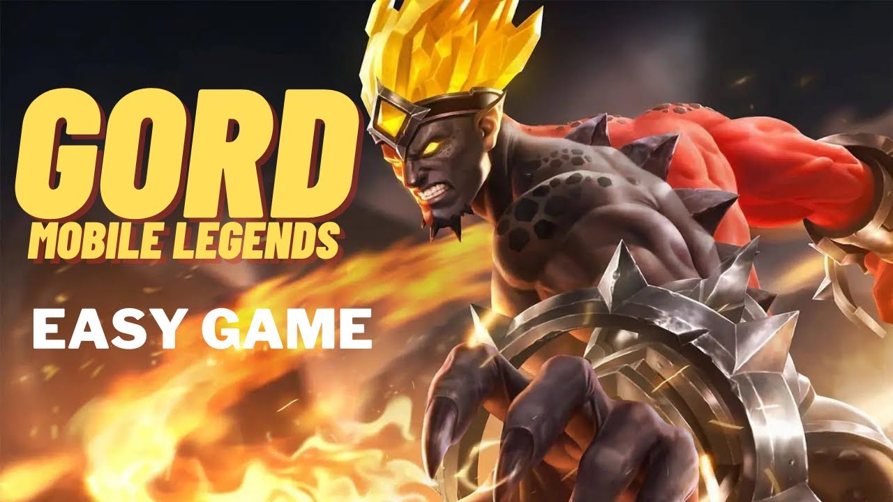 IT WAS AN EASY MATCH WITH GORD MOBILE LEGENDS GAME PLAY - YouTube