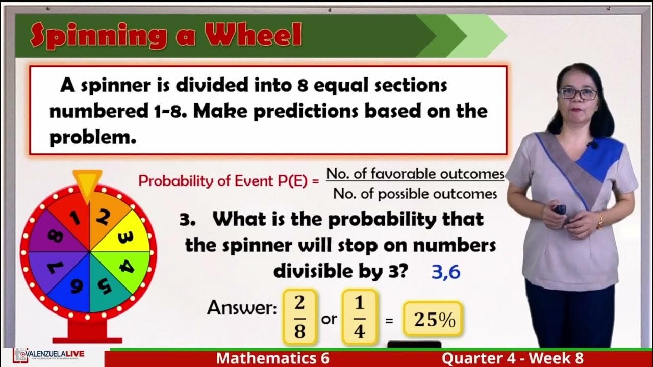 GRADE 6 MATH Q4 – MAKE SIMPLE PREDICTIONS OF EVENTS BASED ON THE RESULT OF EXPERIMENT - YouTube