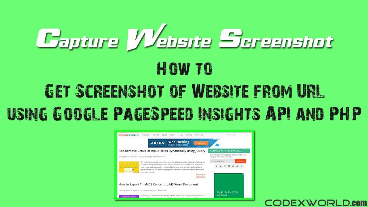 How To Capture Screenshot Of Website From URL Using PHP how-to-capture-screenshot-of-website-from-url-using-php
