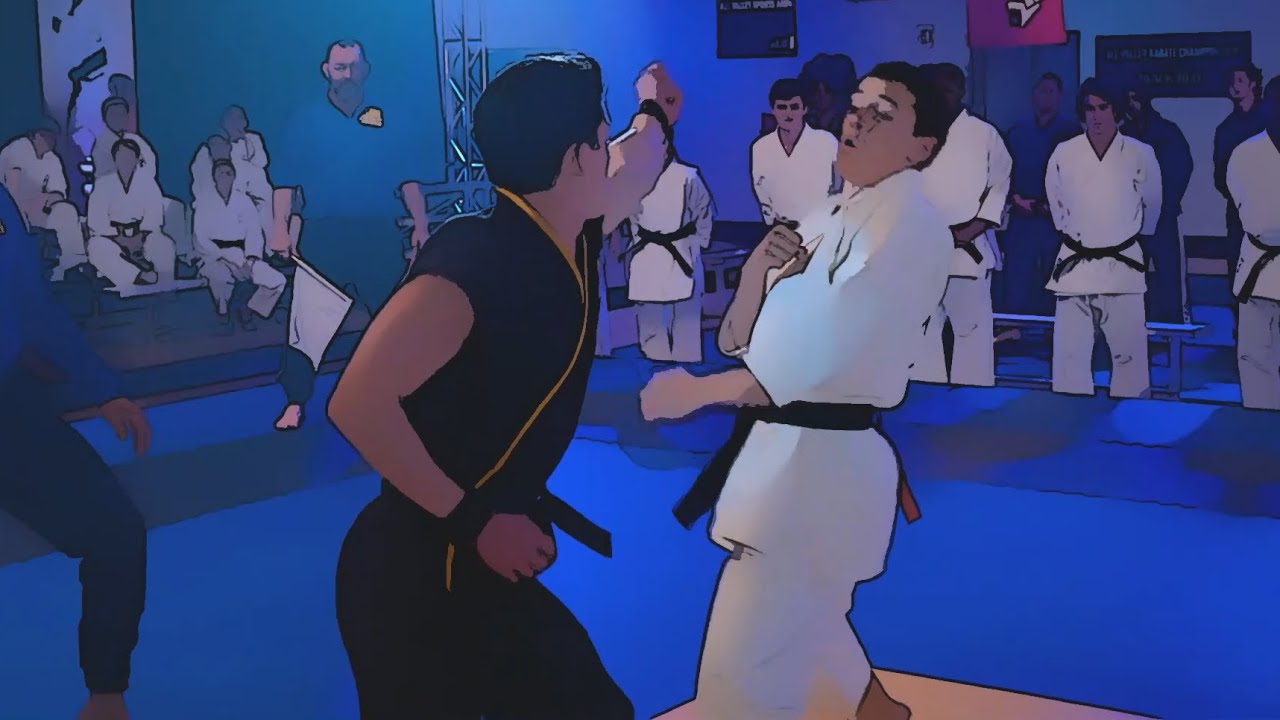 HAWK vs. ROBBY Fight (cartoonized) - YouTube