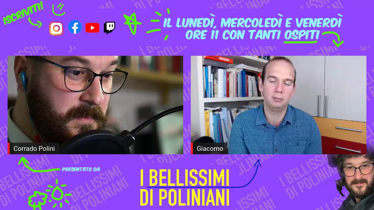 Una live biologica con Giacomo Mauretto (Entropy For Life) - I ...