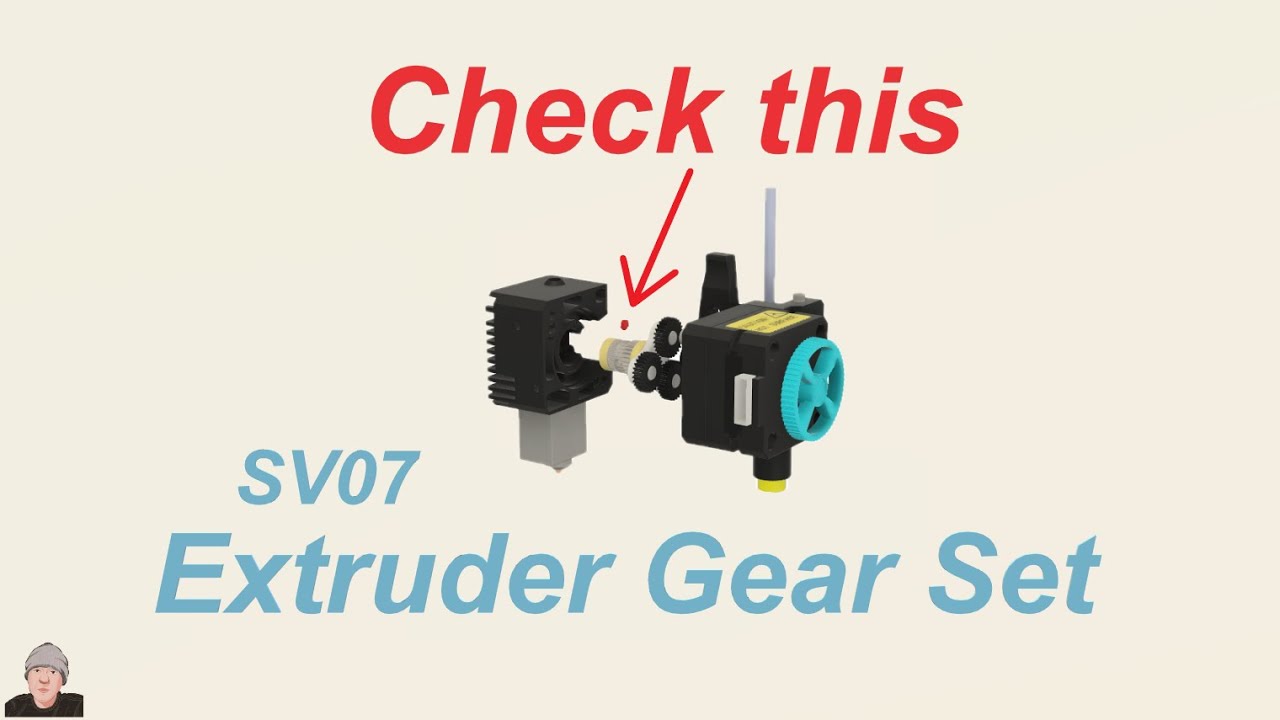 SV07 Extruder common issue and maintenance guide, must check! - YouTube
