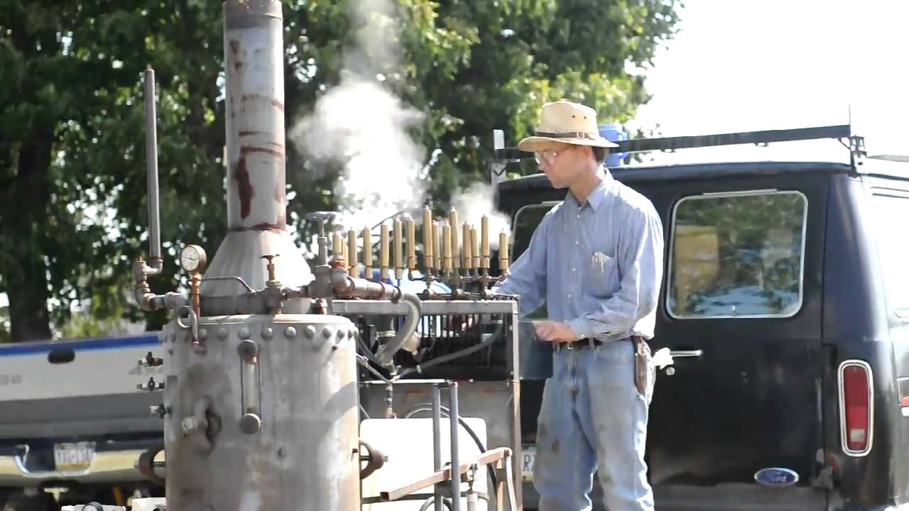 Steam Powered Organ - YouTube