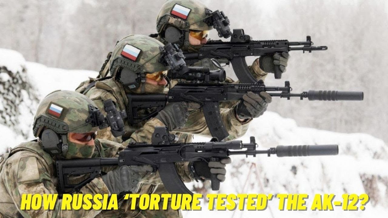 How Russia Tested Its AK-12 Assault Rifle, Just How The Powerful Is AK ...