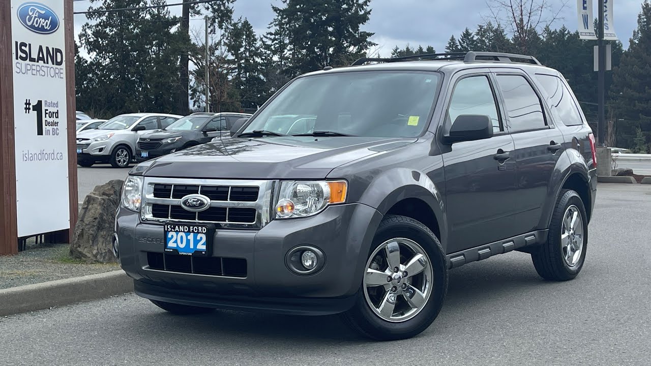 2012 Ford Escape XLT + Class II Trailer Hitch, Leather, 4WD Review ...