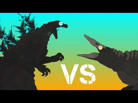 Godzilla minus one vs skull crawler | stick node pro - YouTube