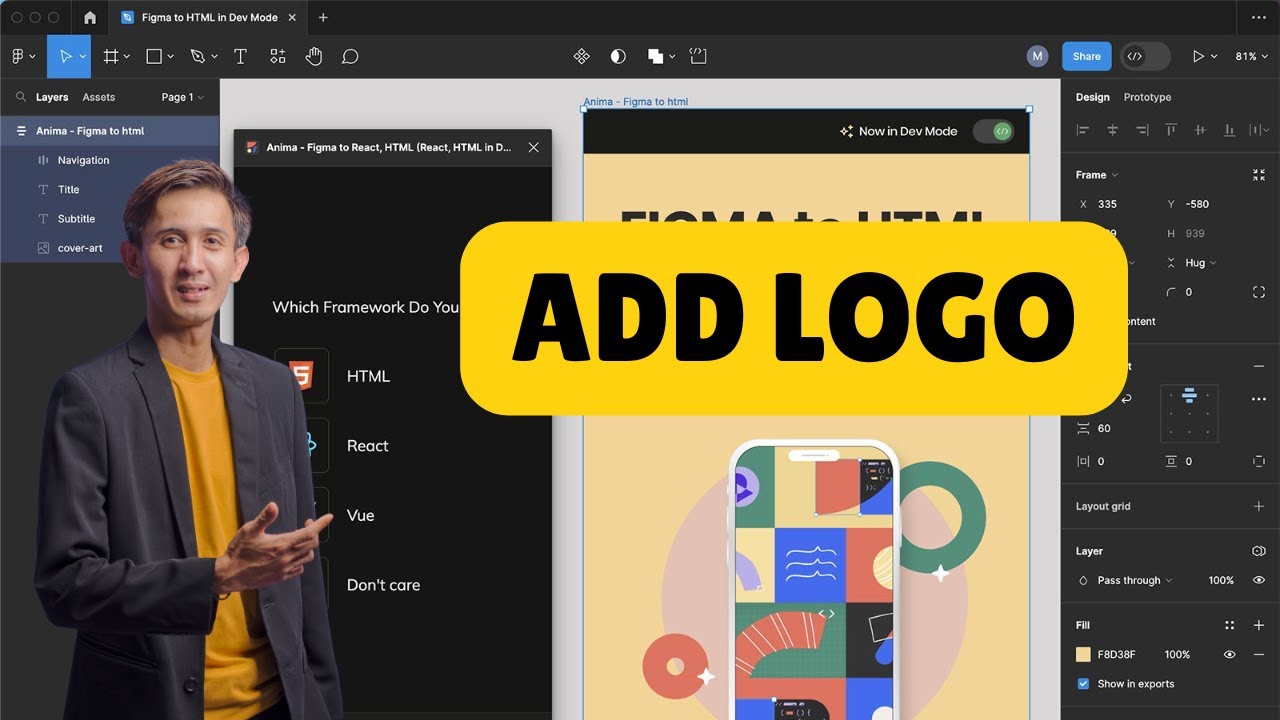 How to Add Logo in Figma 2025? - YouTube