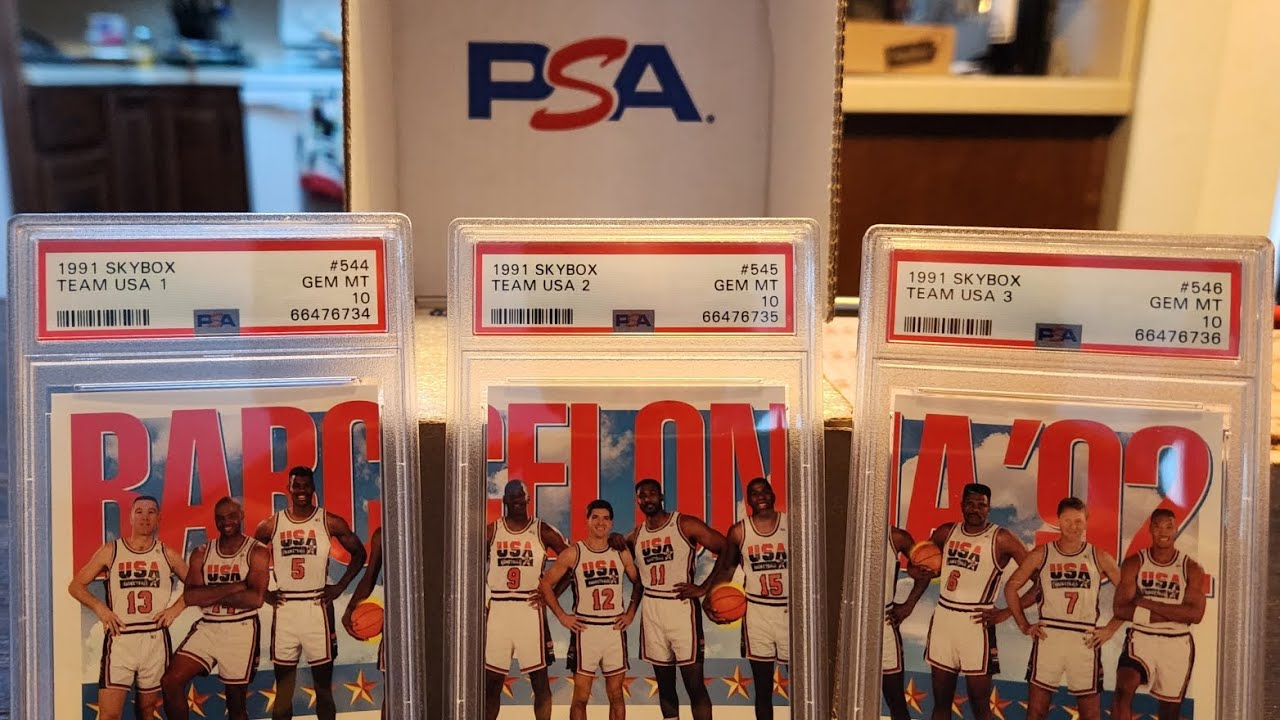 PSA 100-CARD Bulk Order Reveal 1995-Older Modern Baseball & Basketball ...