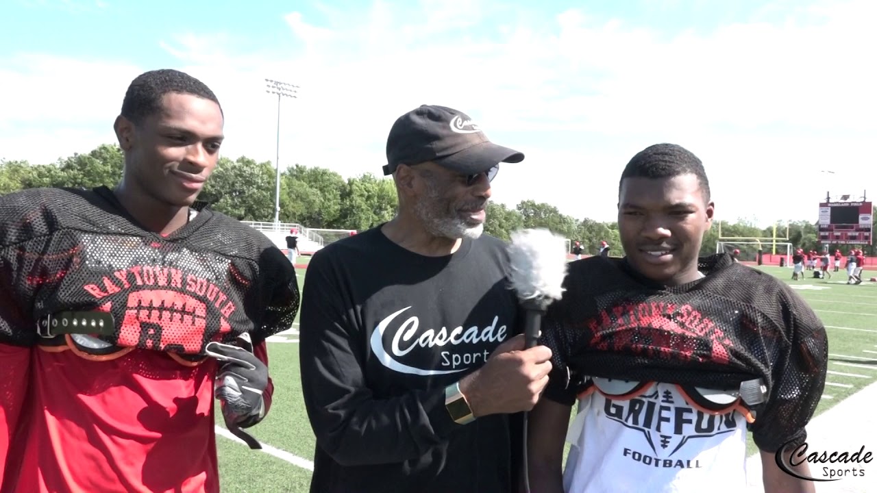 Interview with Raytown South Football Team Members Jovon Ray & Raevon ...