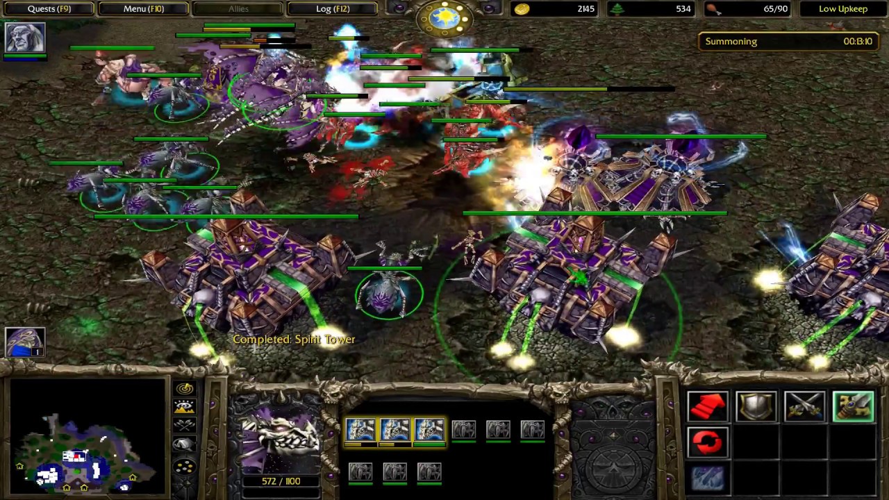 Warcraft 3 Part 18 - Summoning Lord Archimonde! [HARD] - YouTube