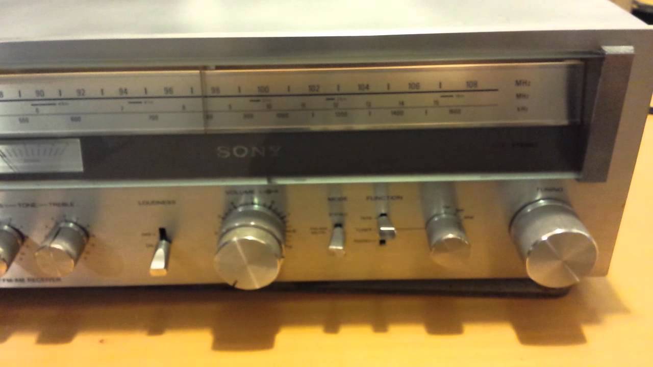 Sony STR-212AS Receiver - YouTube