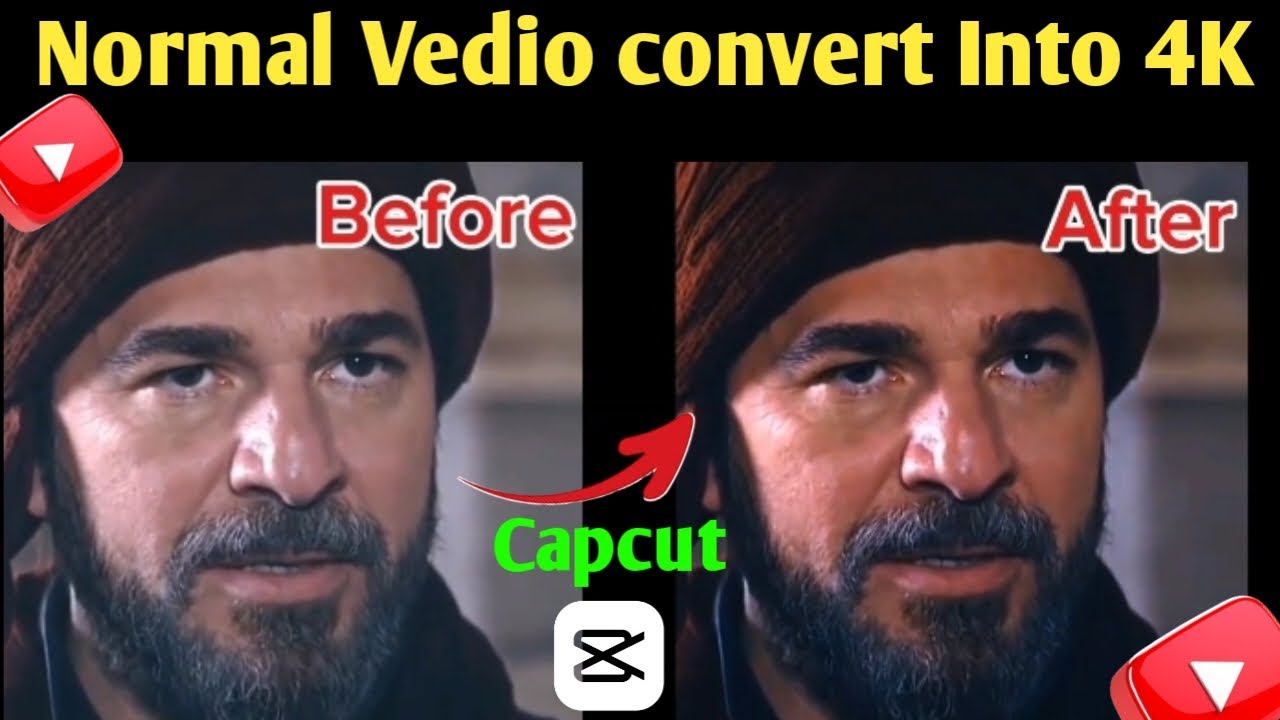 How to Convert Normal Video to 4K Ultra Hd in Capcut | 4K Video Editing | HDR CC Tutorial in ...