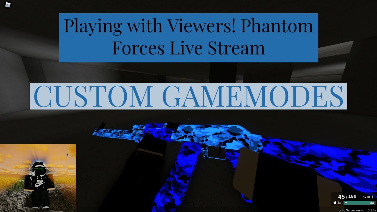 🔴CUSTOM GAMEMODES | Phantom Forces - YouTube