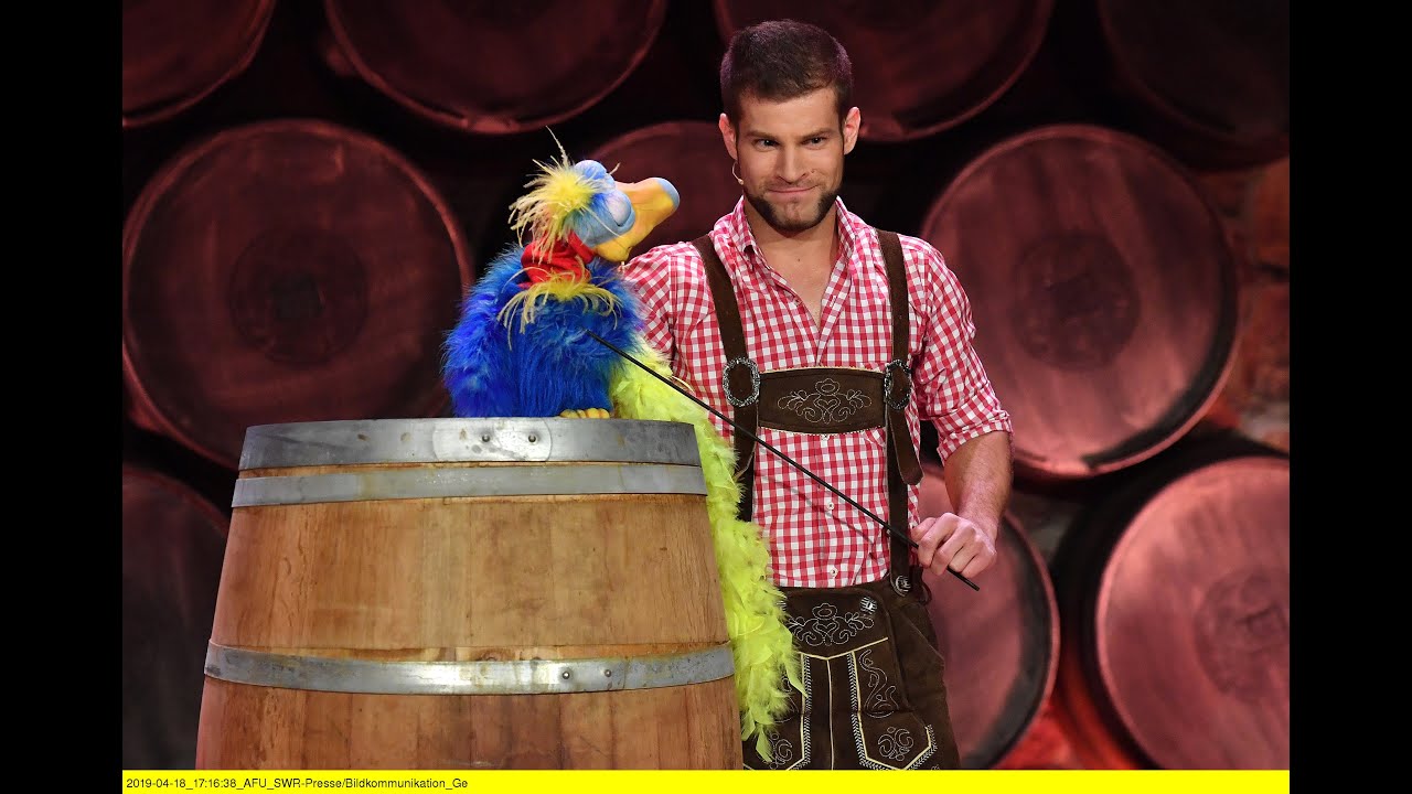Bauchredner Pascal Huber bei "Schlagerspaß mit Andy Borg" des SWR - YouTube